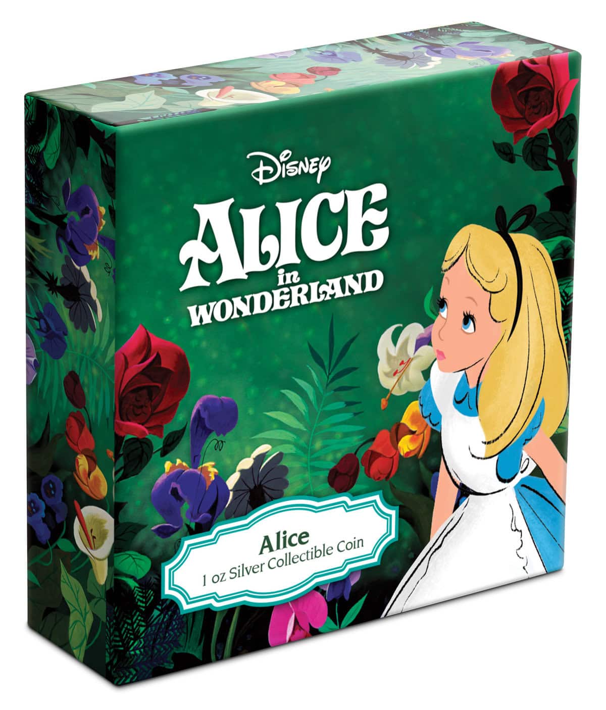 2021 Niue Disney Alice in Wonderland: Alice 1 oz Silver Coin