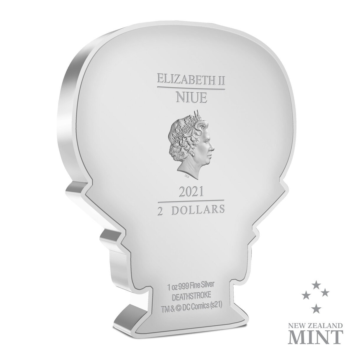 2021 Niue Chibi DC Deathstroke 1 oz Silver Coin - GRReserve.com