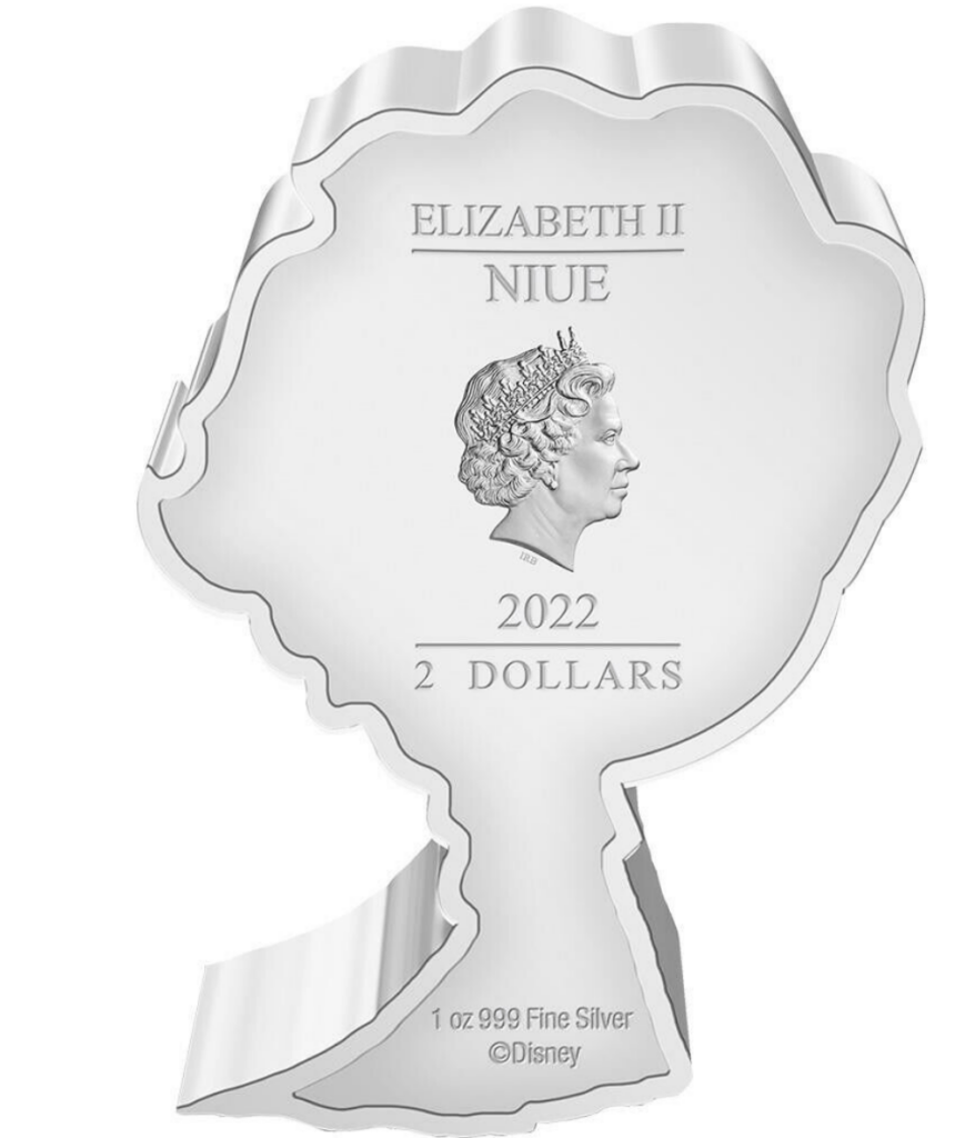 2022 Niue Disney's Frozen Elsa 1oz Silver Proof Chibi Coin