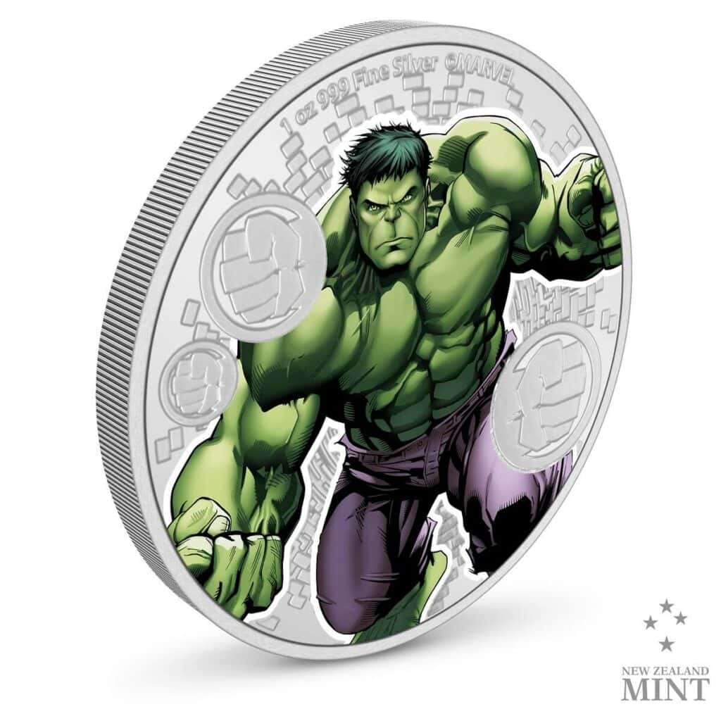 2023 Niue Marvel The Incredible Hulk 1 oz Silver Proof Coin
