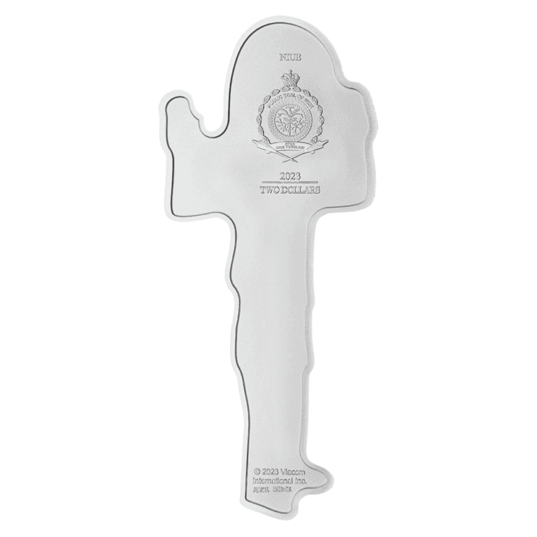 2023 Niue MTV Beavis and Butt-Head Great Cornholio 1 oz Silver