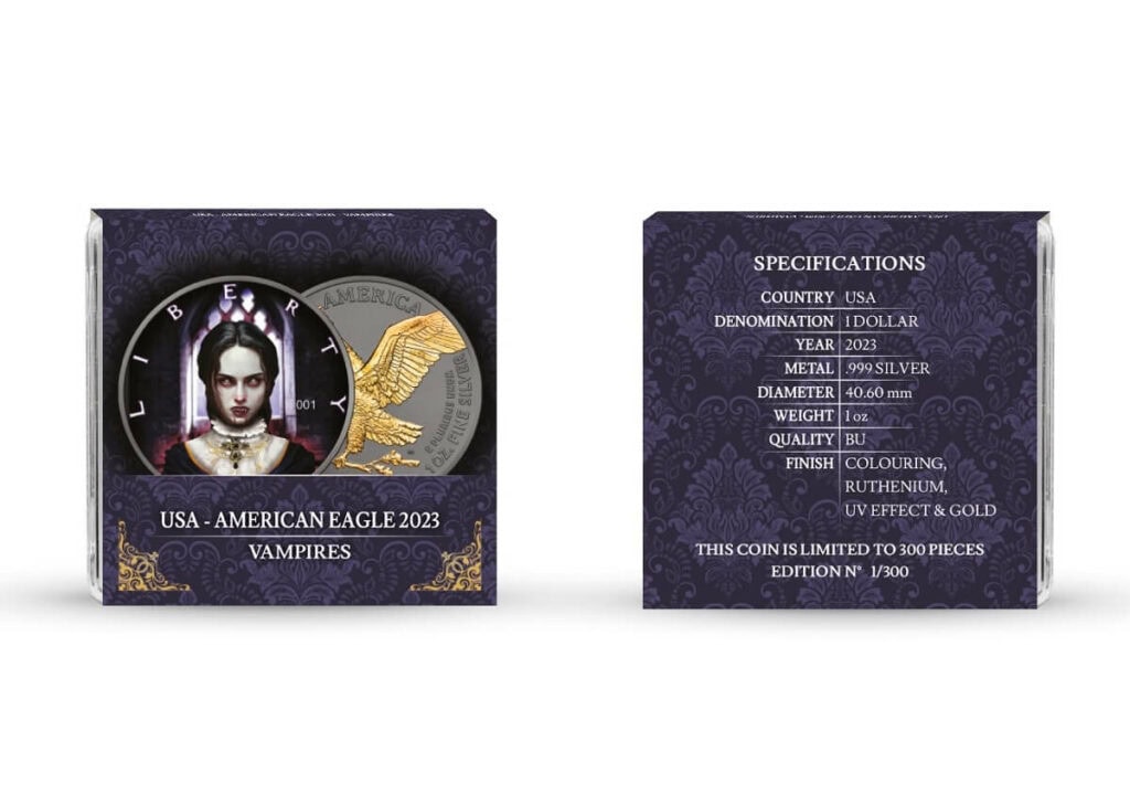 2023 United States American Eagle Vampiress 1 oz Silver Coin