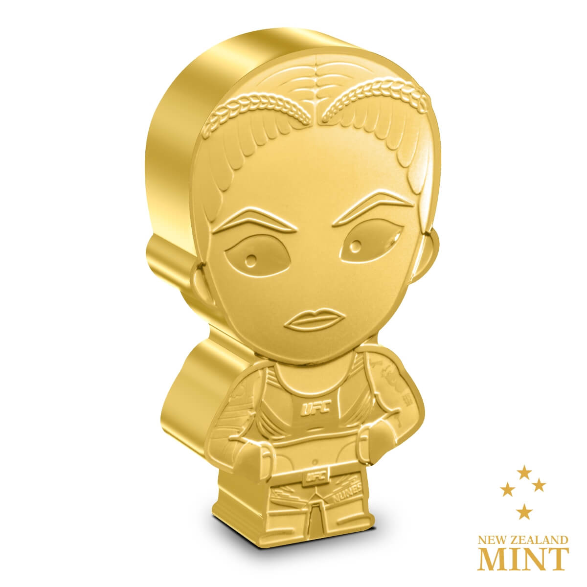 2023 Niue UFC Amanda Nunes 1oz Silver Colorized Proof Chibi Coin