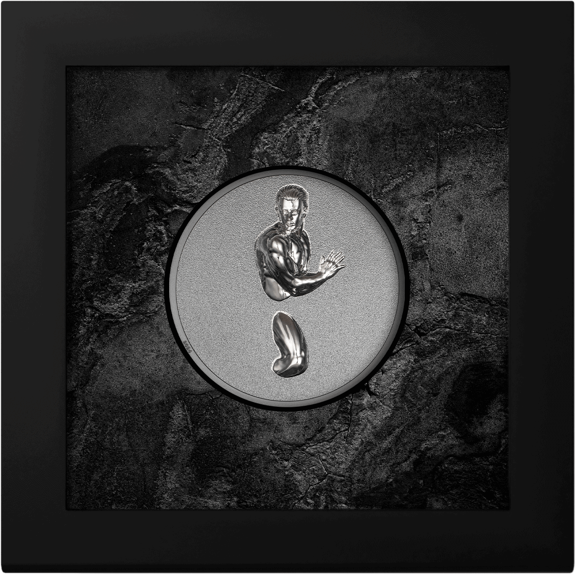 2024 Palau Out of the Dark 3 oz Silver Black Proof Coin