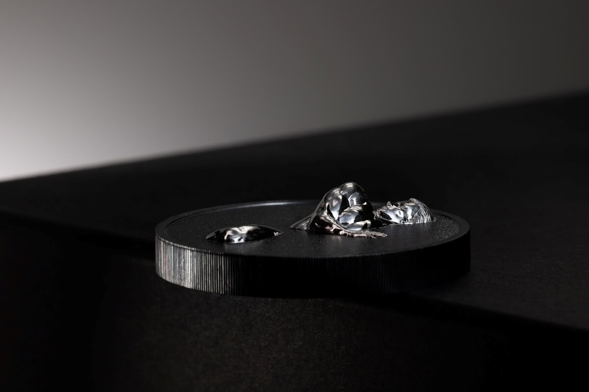 2024 Palau Out of the Dark 3 oz Silver Black Proof Coin