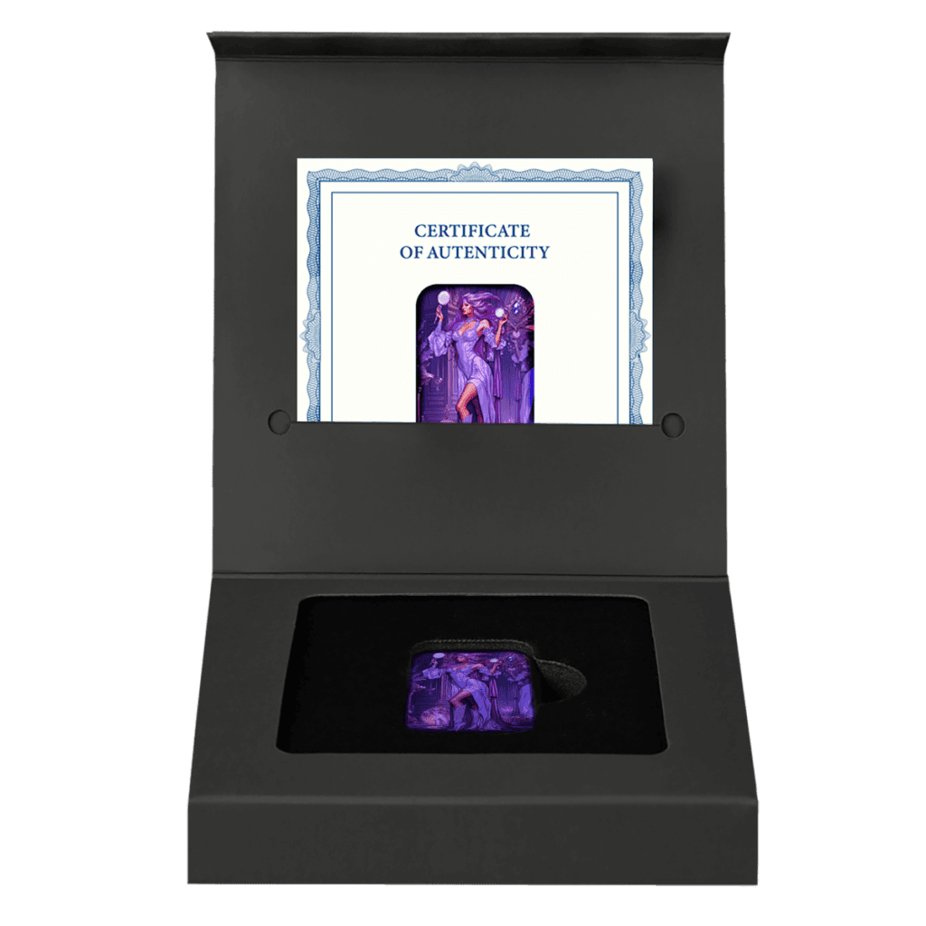 2024 The Seven Deadly Sins Vanity 2 oz Silver Premium Cast Bar
