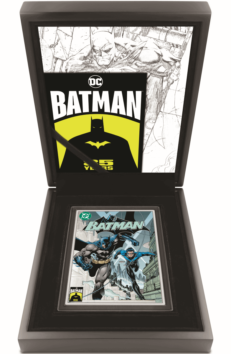 2024 Niue DC Batman 85th Ann. Batman #615 Comic 5 oz Silver Proof Coin