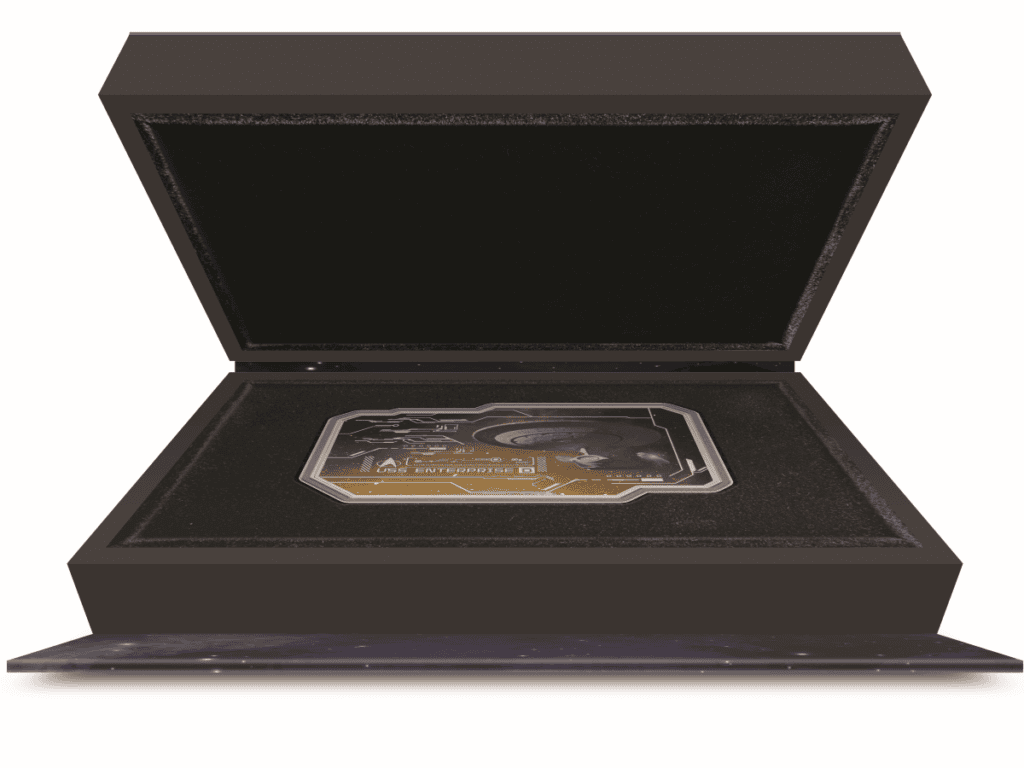 2024 Niue Star Trek NCC 1701-D U.S.S Enterprise 1 oz Silver Proof Coin