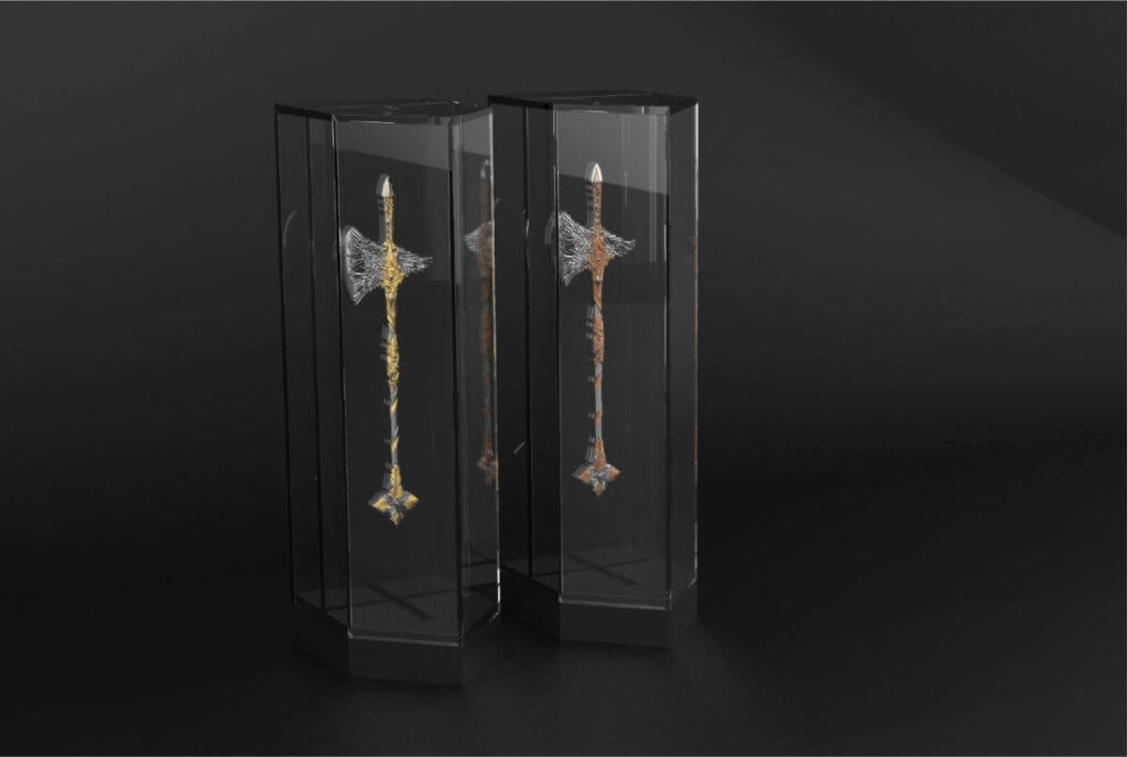 2025 South Korea The Halberd of St. Raphael Sword 2.5 oz Silver