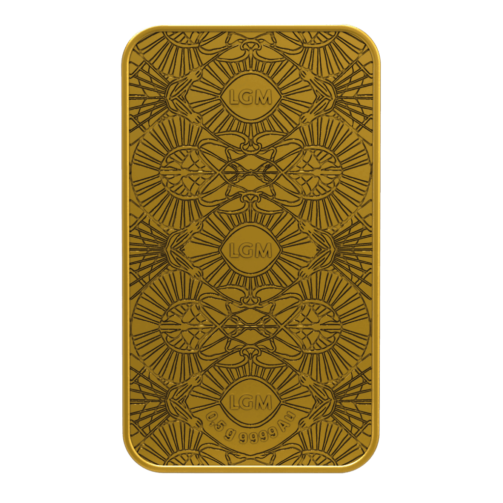 2025 LGM Fors Fortuna 1/2 Gram Gold .9999 Proof Bar