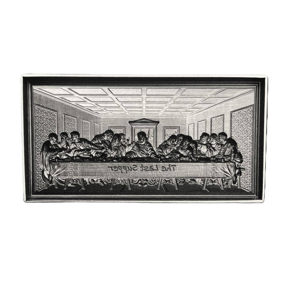 2025 The Last Supper 2 oz Silver Ultra High Relief Stacker