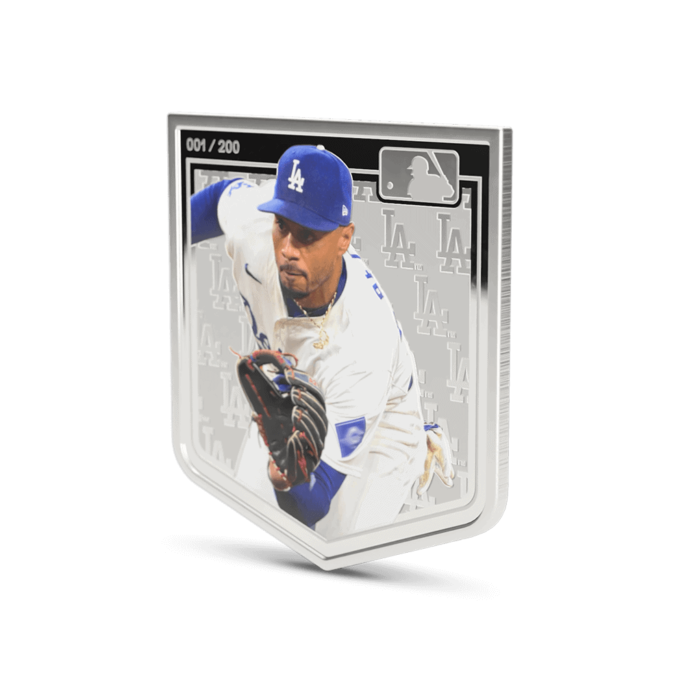 2025 Niue MLB Players Series Mookie Betts 3 oz Silver Coin