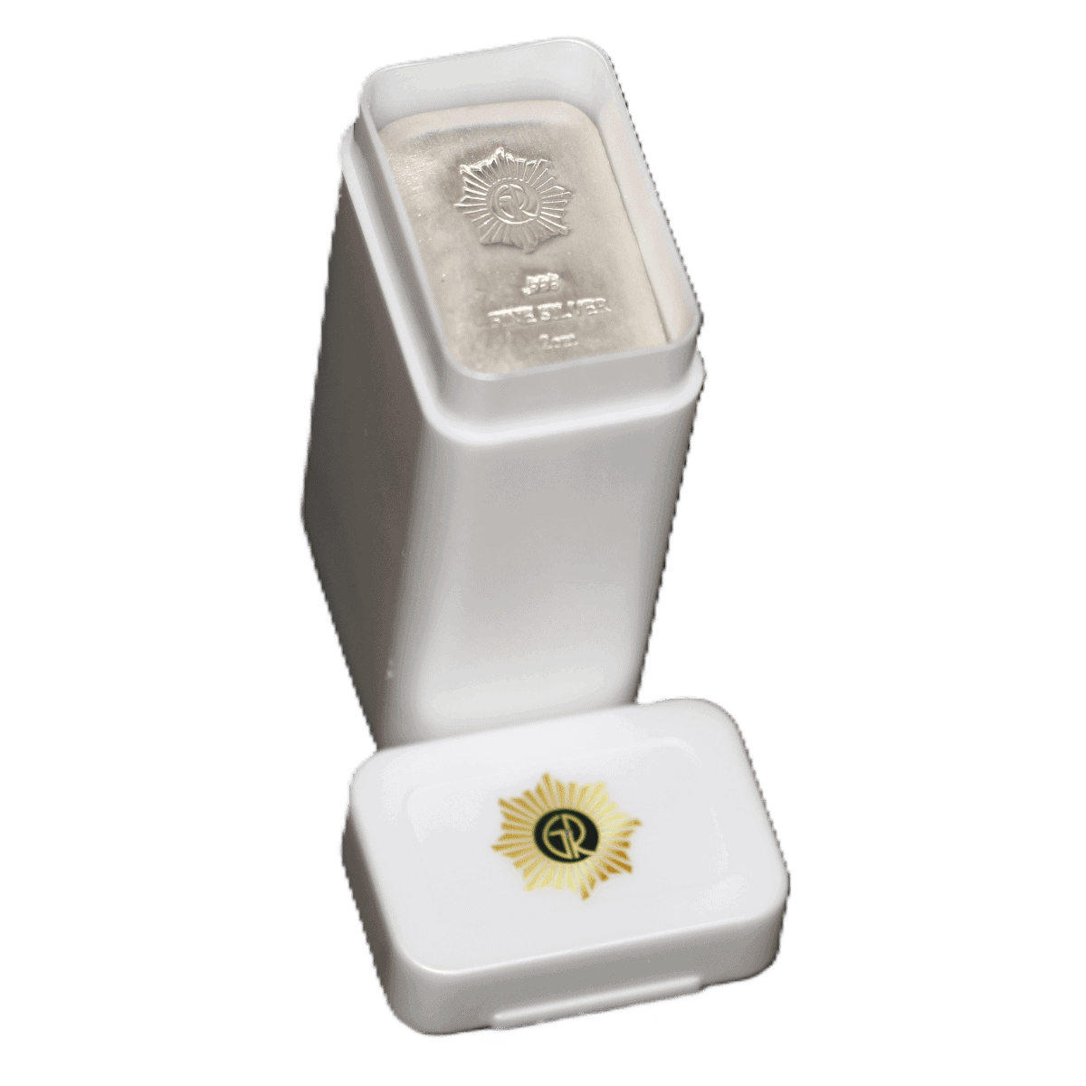 GR Reserve 2 oz Silver .999 Cast Bars – Tube of 10
