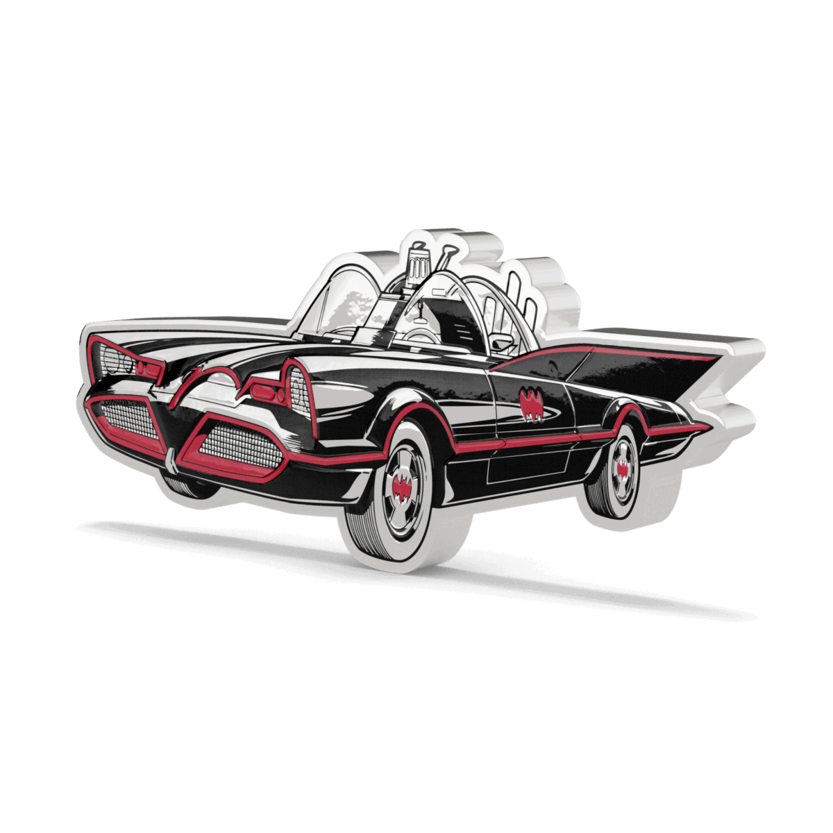 2025 Niue DC Batman 66 Batmobile 1 oz Silver Colorized Coin