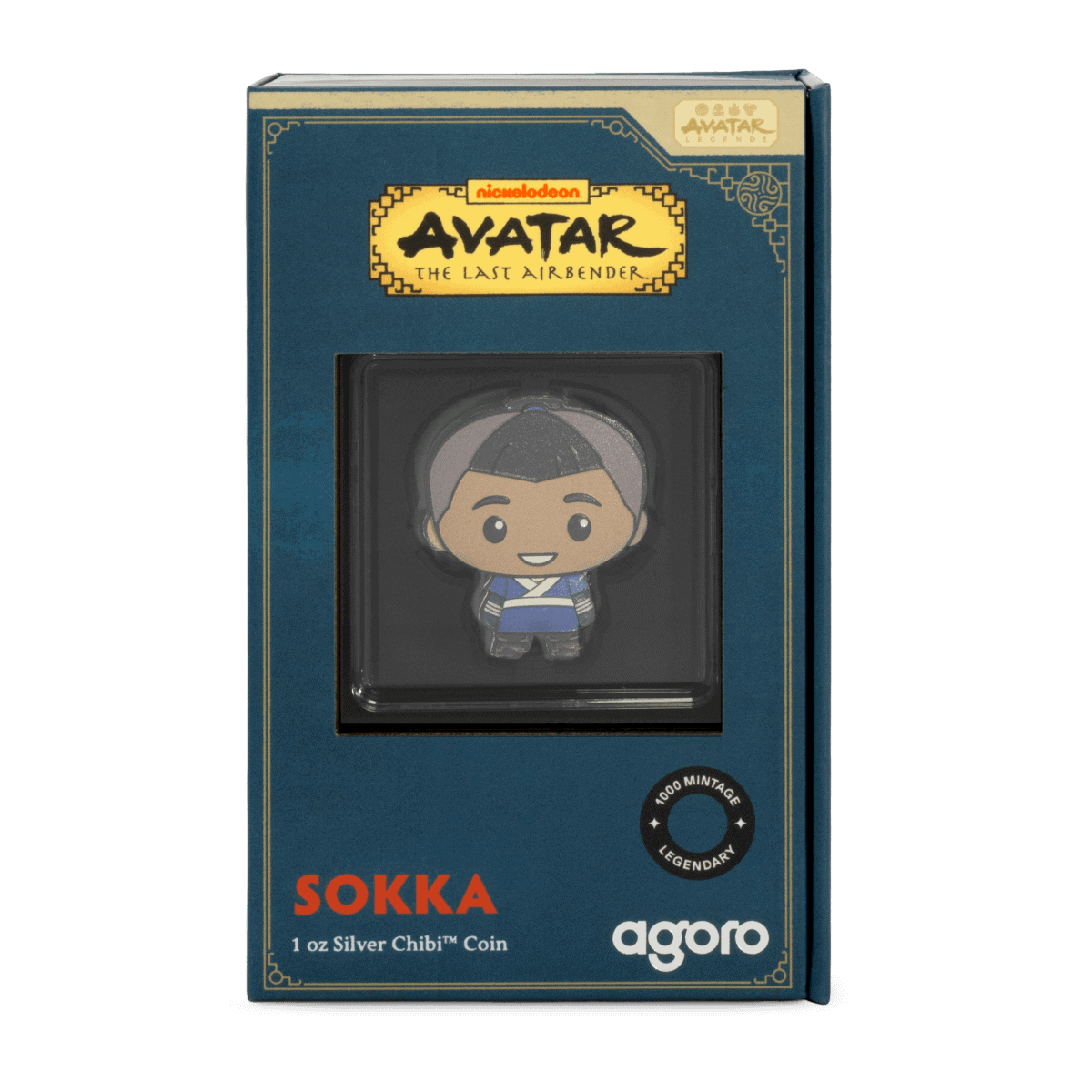 2025 Niue NickToons Avatar Last Airbender Sokka 1 oz Silver Coin