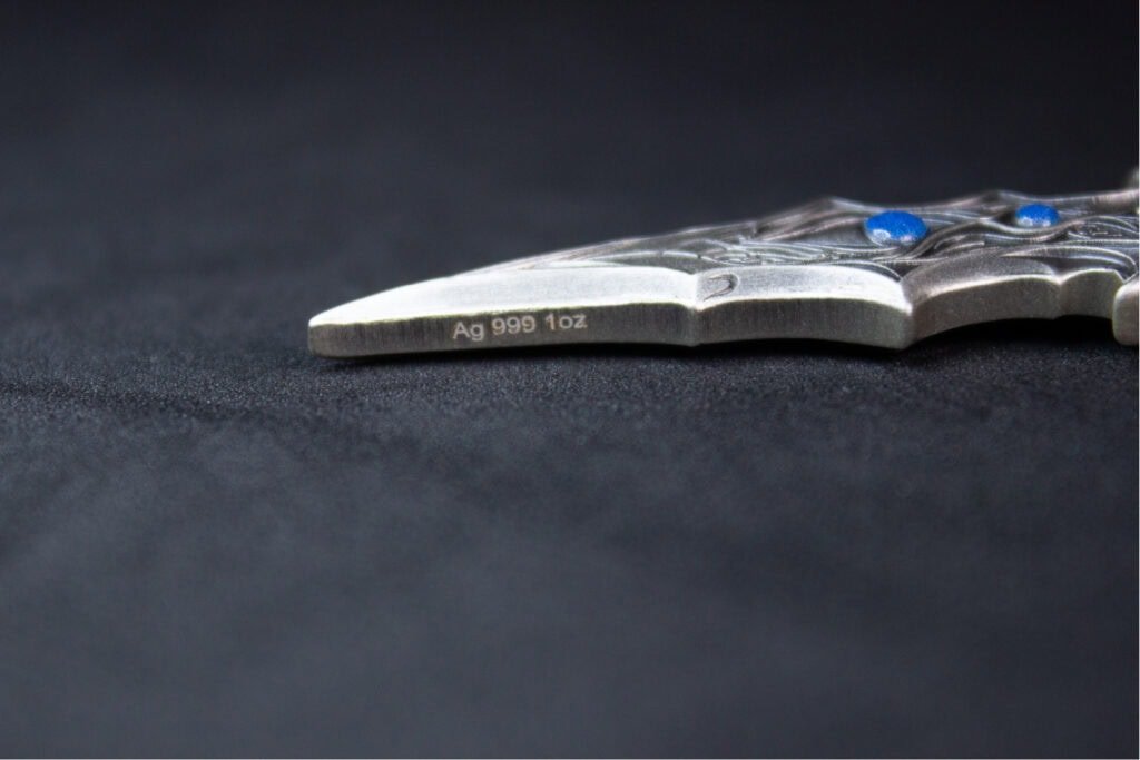 South Korea Twinfang Blades Blood & Frost 2 x 1oz Silver Medal