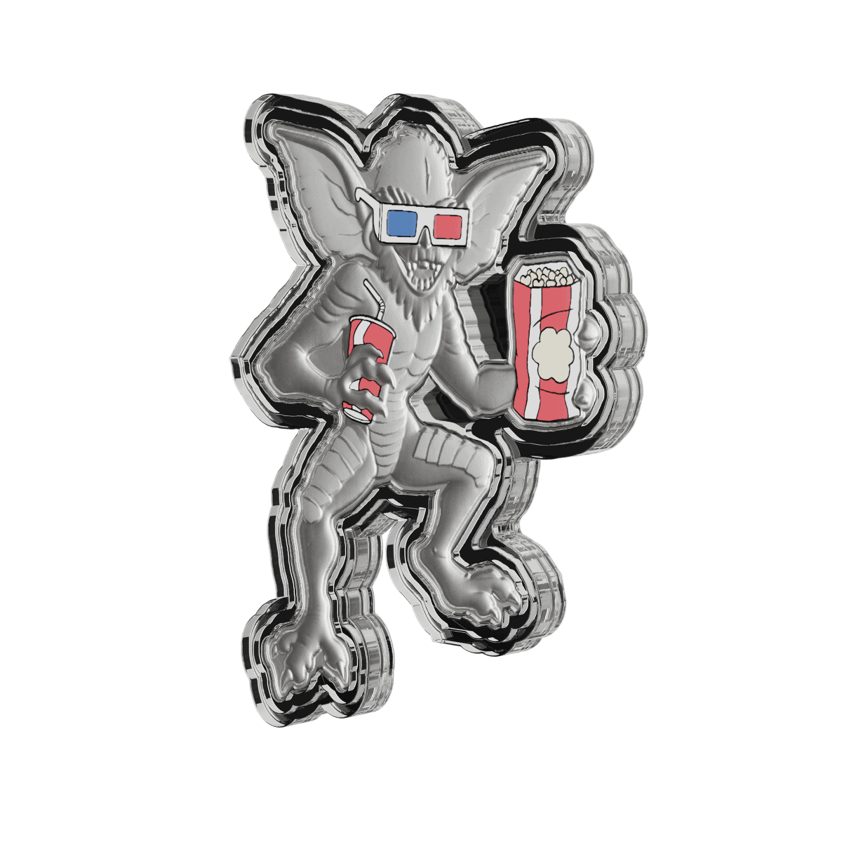 2025 Niue Agoro Warner Bros. Gremlins 1 oz Silver Chase Coin