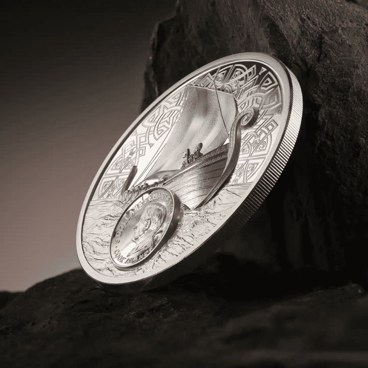 2026 Cook Islands Legends Savage Vikings 1 oz Silver Proof Coin