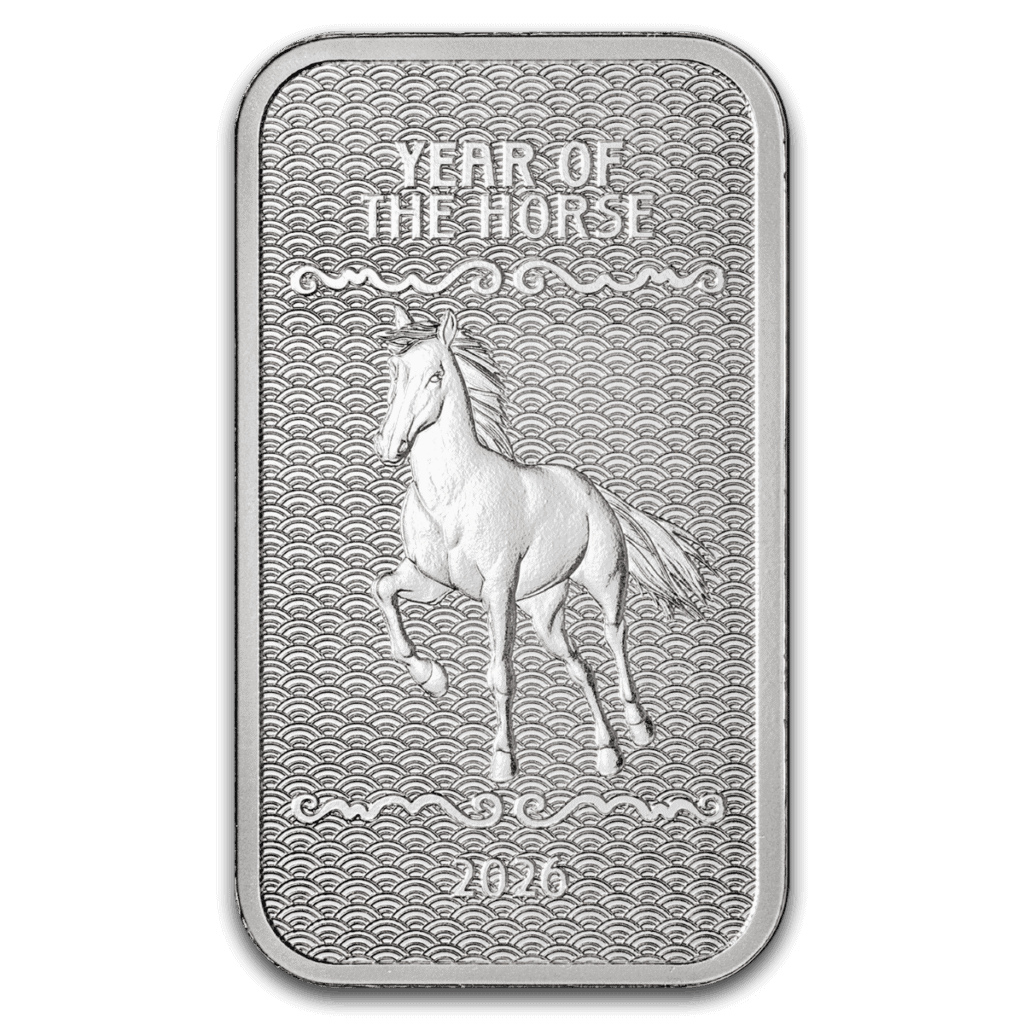 2026 PAMP Lunar Series 2 Year of the Horse 5 oz Silver Bar