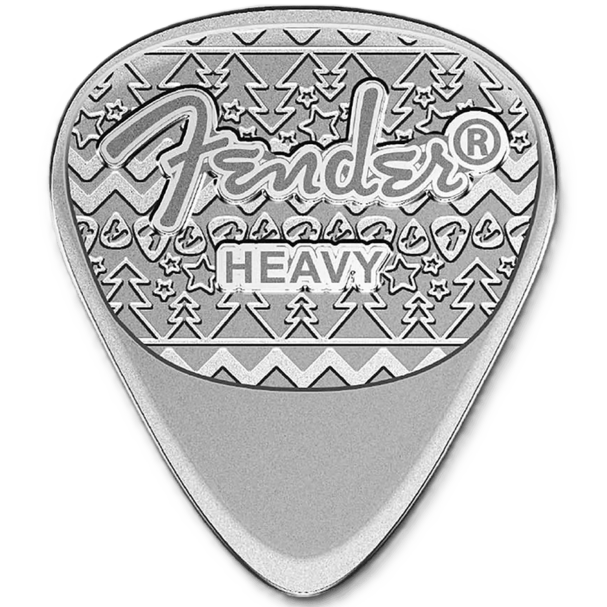 PAMP Fender Holiday 351 Heavy Guitar Pick 10 Gram Silver Coin