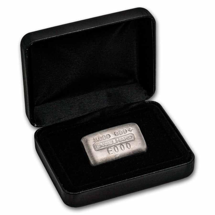 2025 PAMP 3 oz Silver Engelhard Cast Bar in Box