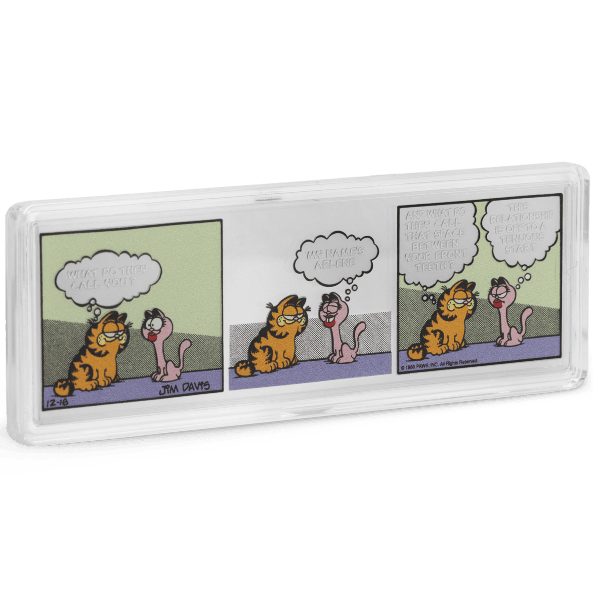 2026 Niue Nickelodeon Garfield and Arlene 1 oz Silver Proof Coin