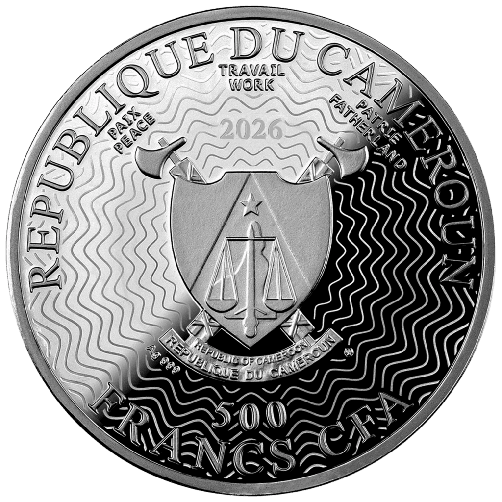 2026 Cameroon Life Cycle of Stars Sun-like Star 17.5 g Silver Coin